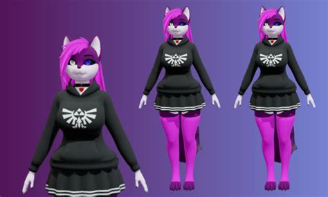Do Commision For Vrchat Vr Character 3d Model Vrchat Avatar Vrc Avatar Nsfw By Owosted Fiverr