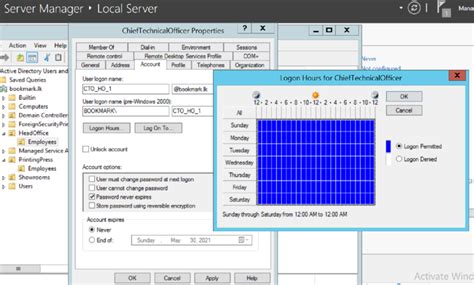Limiting Access Of Accounts To A Certain Time Of Day Day Of Week Download Scientific Diagram