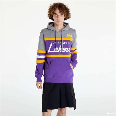 Mitchell And Ness Head Coach Hoodie Los Angeles Lakers