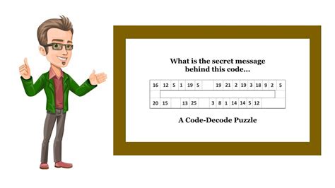 Find The Secret Message A Code Decode Puzzle Youtube
