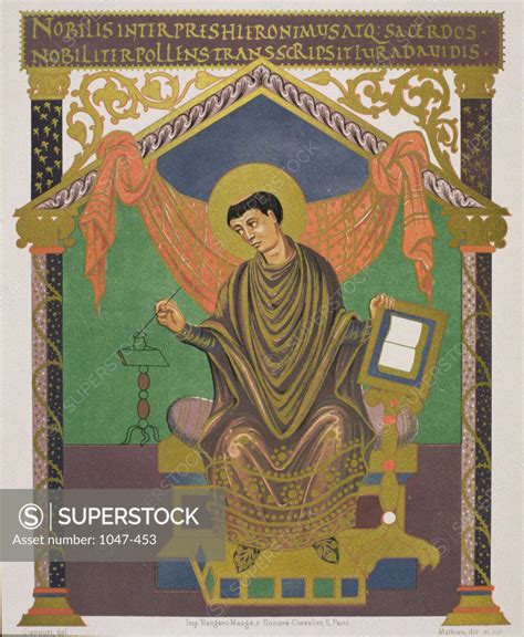 Saint Jerome C 347 419420 Latin Church Father Artist Unknown