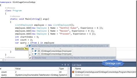 How To Perform Paging On A Collection With Linq In C