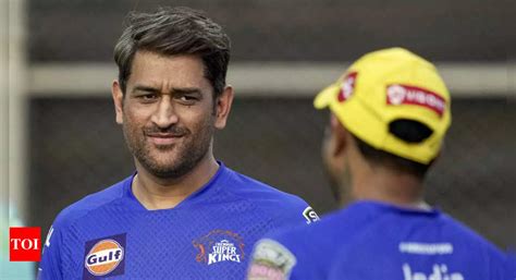 Ms Dhoni Skips Training Due To Left Knee Injury Csk Ceo Says Skipper