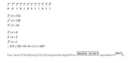 Solved Use The Booth Algorithm To Multiply 23 Multiplicand By 29 Course Hero