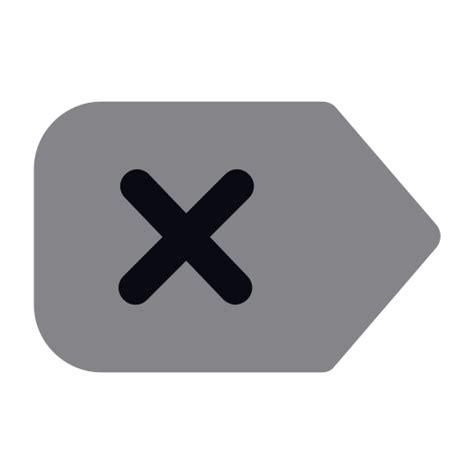 Delete Button Generic Color Fill Icon