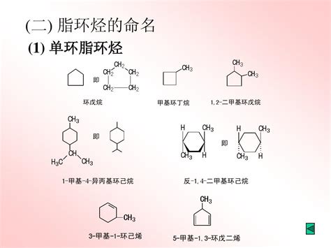 有机化学 05 脂环烃word文档在线阅读与下载免费文档