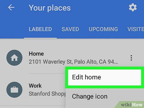 How To Change Your Address On Google Maps On Android Steps
