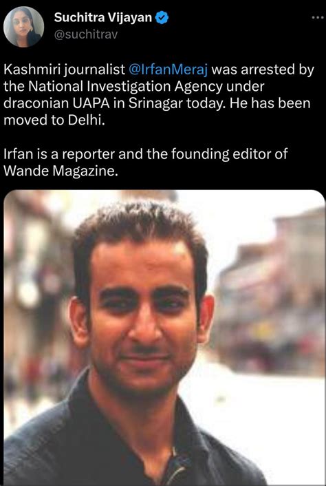 Founder Of Wande Magazine Arrested R Kashmiri