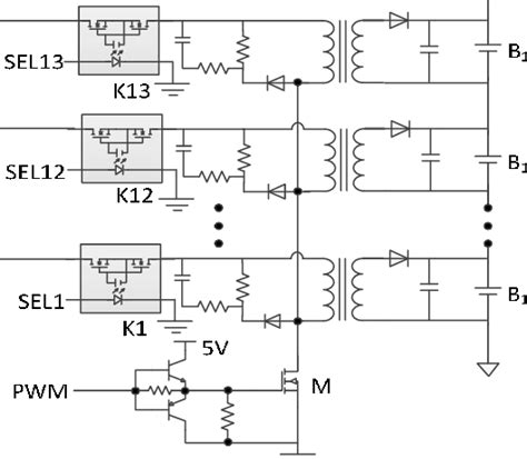 Fly Back Transformer Parallel Balancing Circuit Topology Download
