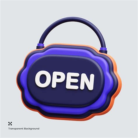 Premium PSD Open Board 3d Icon