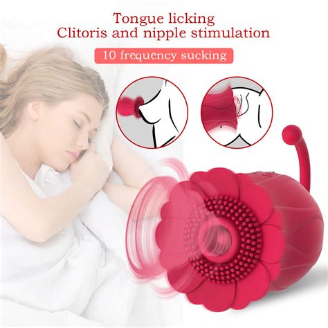 Rose Sucker Clitoral Massage Vibrator Hyperli