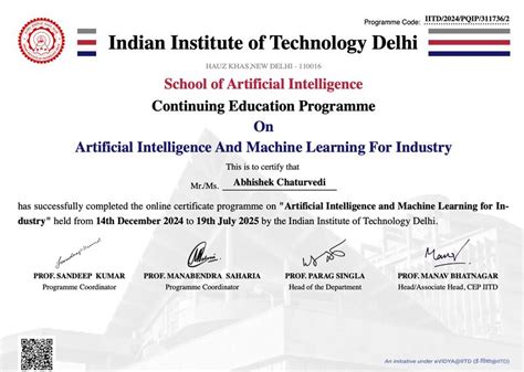 Iitdelhi Ai Machinelearning Artificialintelligence Innovation