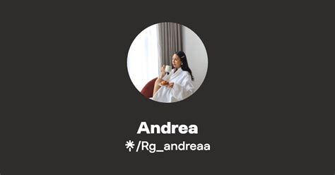 Andrea Instagram Tiktok Linktree