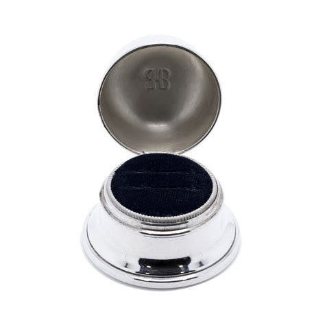 Birks Sterling Silver Ring Box Olivers