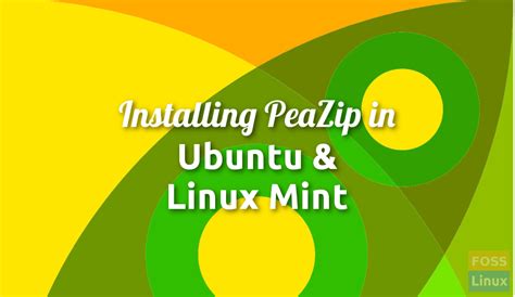 Installing Peazip Archiver For Ubuntu And Linux Mint