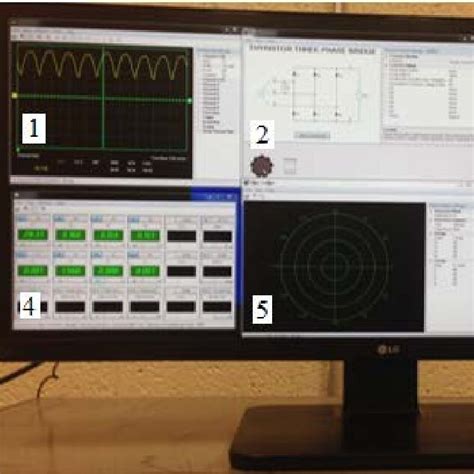 Personal Computer And Monitor Used 1 Oscilloscope 2 Gui For