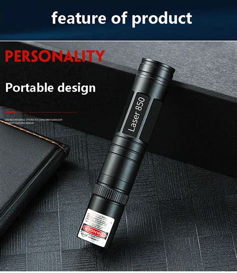 Mini Portable Laser Green Dot Laser Sight 5 Milliwatt High Power Combustion Equipment 850 Laser