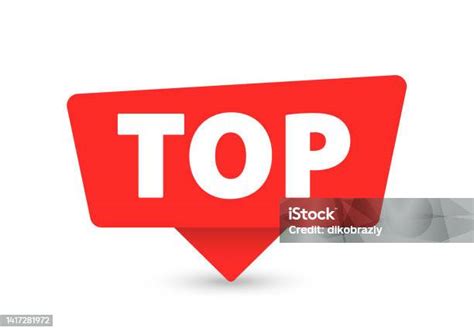 상단 배너 음성 버블 레이블 스티커 리본 템플릿 벡터 스톡 일러스트 레이 션 0명에 대한 스톡 벡터 아트 및 기타 이미지 0명 검은색 꼭대기 Istock