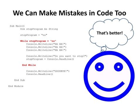 Syntax Errors Ppt