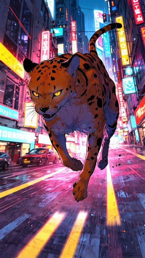 Anime Cheetah Stock Illustrations 194 Anime Cheetah Stock