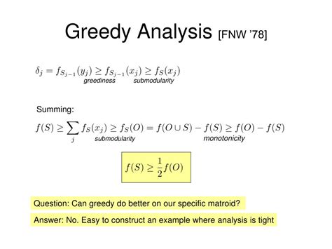 Ppt Fast Algorithms For Submodular Optimization Powerpoint Presentation Id2509627