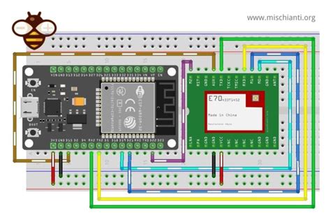 Connecting The Ebyte E70 To Esp32 C3s3 Devices And A Simple Sketch