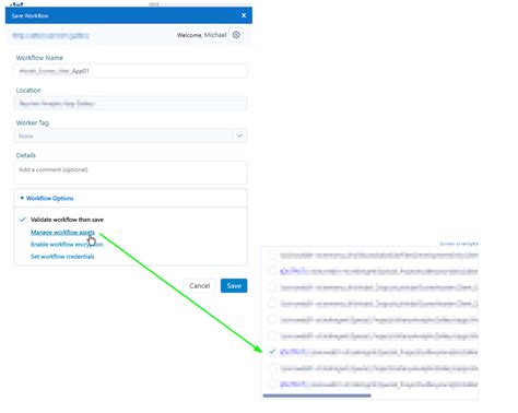 solved chained workflows on server passing user selected alteryx