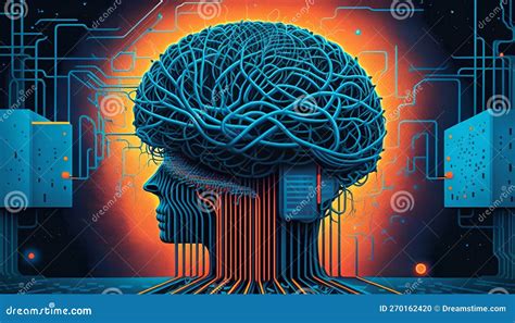 Ai Brain Like Structure With Neurons And Synapses Firing And Connecting In Intricate Patterns