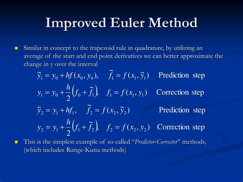 Improved Euler Method Calculator IvantaraSymon