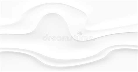 Vector Image With Abstract White Background Decorated With Smooth Gradient Lines Dynamic Wavy