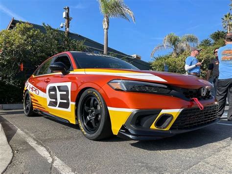 Honda Will Debut The Hpd Civic Si And Thr W Civic Si Race Cars At Sema