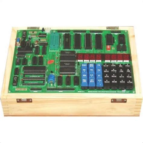 Grey Green 8085 Microprocessor Trainer Kit Led Lcd Display At Best Price In Delhi Precision