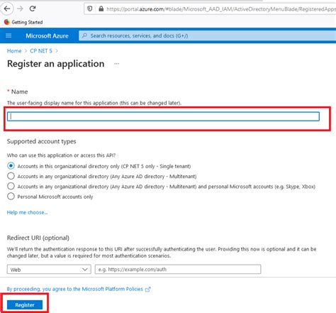 How To Register For Azure Ad App For Oauth