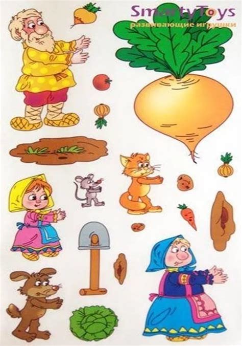 репка картинки к сказке персонажи 5 тыс изображений найдено в Яндекс Картинках Masal