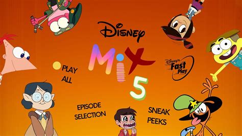 Disney Mix Volume 5 Dvd Menu And Lenguage Select Rtheowlhouse