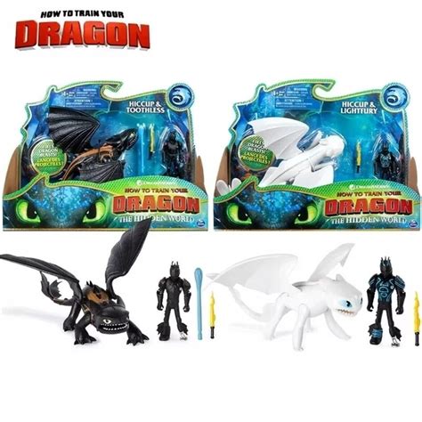 How To Train Your Dragon 3hiccup And Toothless Action Figure Set