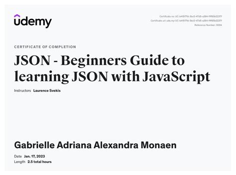 Gabrielle Monaen On Linkedin Json Javascript Webdevelopment Onlinecourses