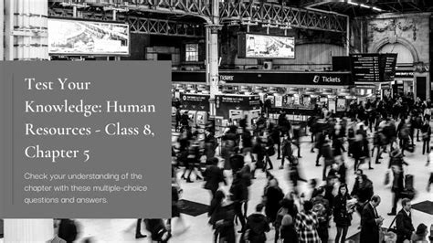 Class 8th Geography Chapter 5 Mcqs Human Resources Qanda