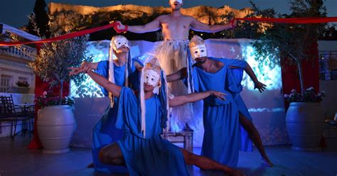 Greek Theater Actors Costumes And Props At Annalisa Hanley Blog