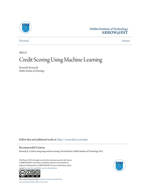 Credit Scoring Using Machine Learning Pdf Machine Learning