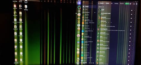 Display Glitching And Malfunctioning Always Does This On Start Up And