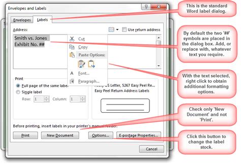 How To Print Address Labels In Word Copaxplay