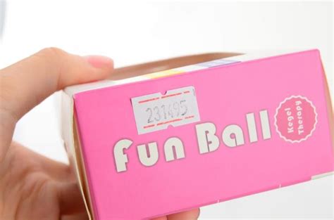 Funball Vagina Kegel Exercise Ben Wa Ball Pink White Sex Toys