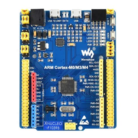 XNUCLEO F RB Improved STM NUCLEO Board Waveshare