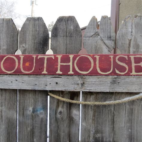 Outhouse Signs Etsy