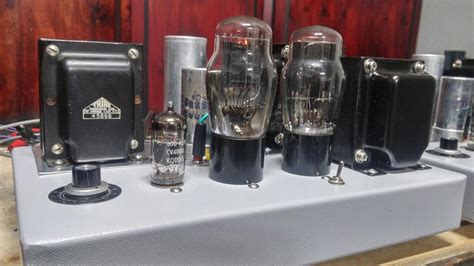 고전 3극 진공관 싱글 파워앰프 182b 483 71a 50 진공관등을 교체 가능하며 각각의 음색을 즐길 수 있는 싱글