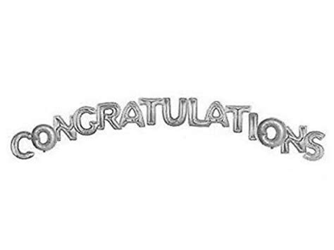 Congratulations Alphabets Balloons Pack Daraz Pk