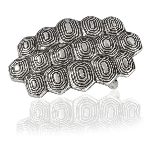 Frederic Hermano Gürtelschnalle 30mm Zamak Silber Buckle Turtle 323407520020