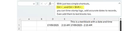 [solved] How To Insert Todays Time Or Date Automatically Anywhere Into An Excel Spreadsheet