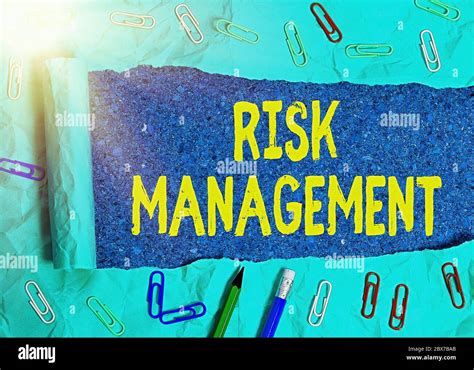 Conceptual Hand Writing Showing Risk Management Concept Meaning Assessing And Controlling
